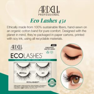 Ardell Eco Lashes 451, 2 Pairs per pack