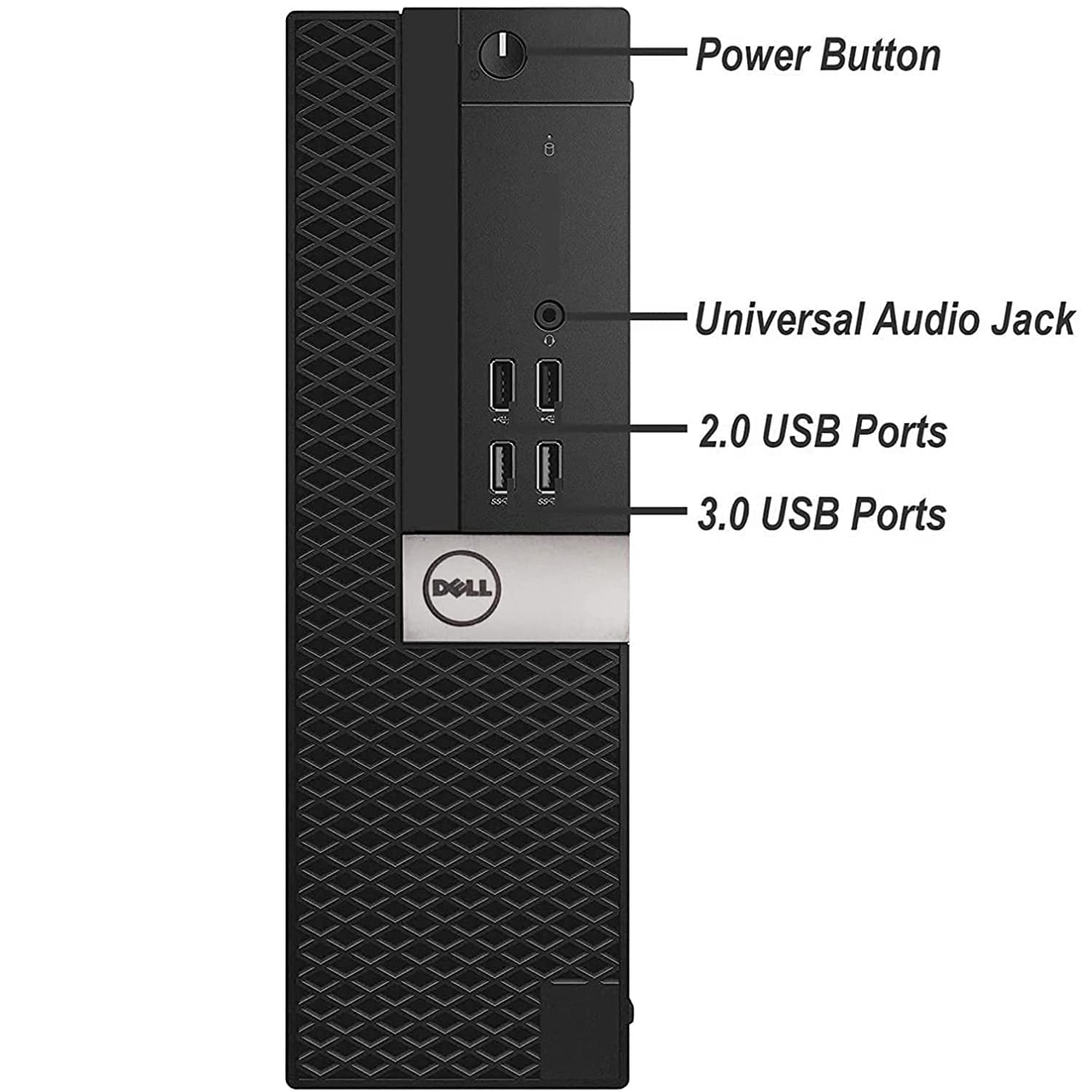 Dell Trading Optimized PC Bundle Intel i5 6th Gen, 32GB RAM, 512 GB nvme SSD, 4 New 24” Monitors, 2 Network Cards, Trading Platform Support, MTG 4 in 1 USB HUB, Keyboard & Mouse Win 10 Pro (Renewed)