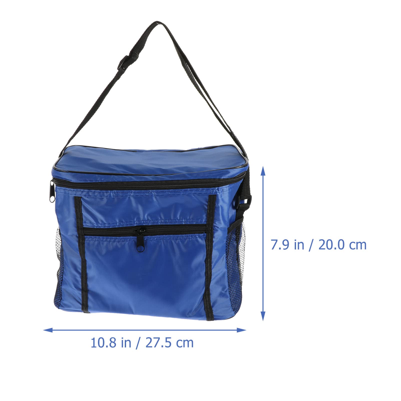 UPKOCH Large Catering Bags Insulated Food Delivery Bag Thermal Catering Bag Hot Cold Food Storage Bags Picnic Tote Bags Grocery Shopping Bags for Hot Cold Food Delivery Blue Heated Takeaway Bags