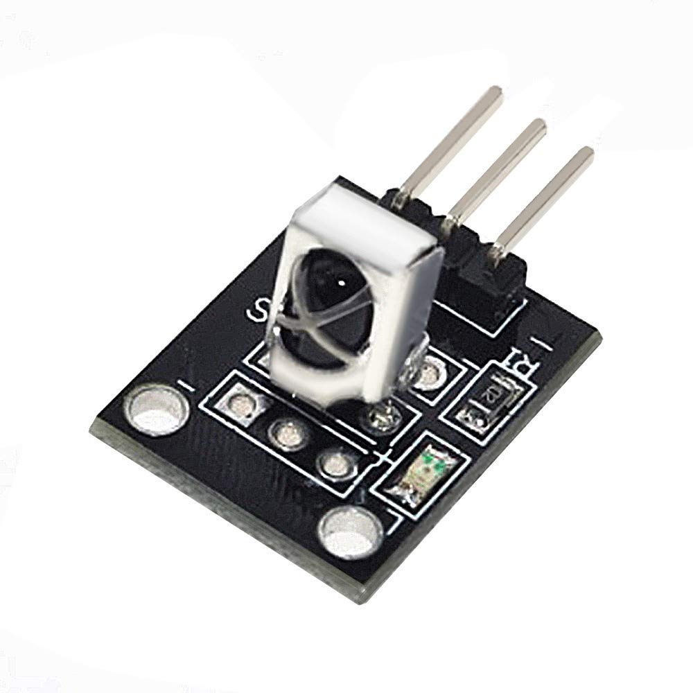 ZYM119 5PCS KY-022 Sensor Receiving Module, HX1838B Remote Control Module Can Be Used for Smart Cars Circuit Board