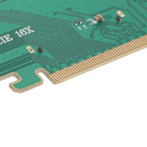 X16 Disk Array Extension, Drive Free Easy to Install Portable Nvme Pcie Card for 2.5in U.2 NVMe SSD‑SFF‑8639 PCIe Adapter