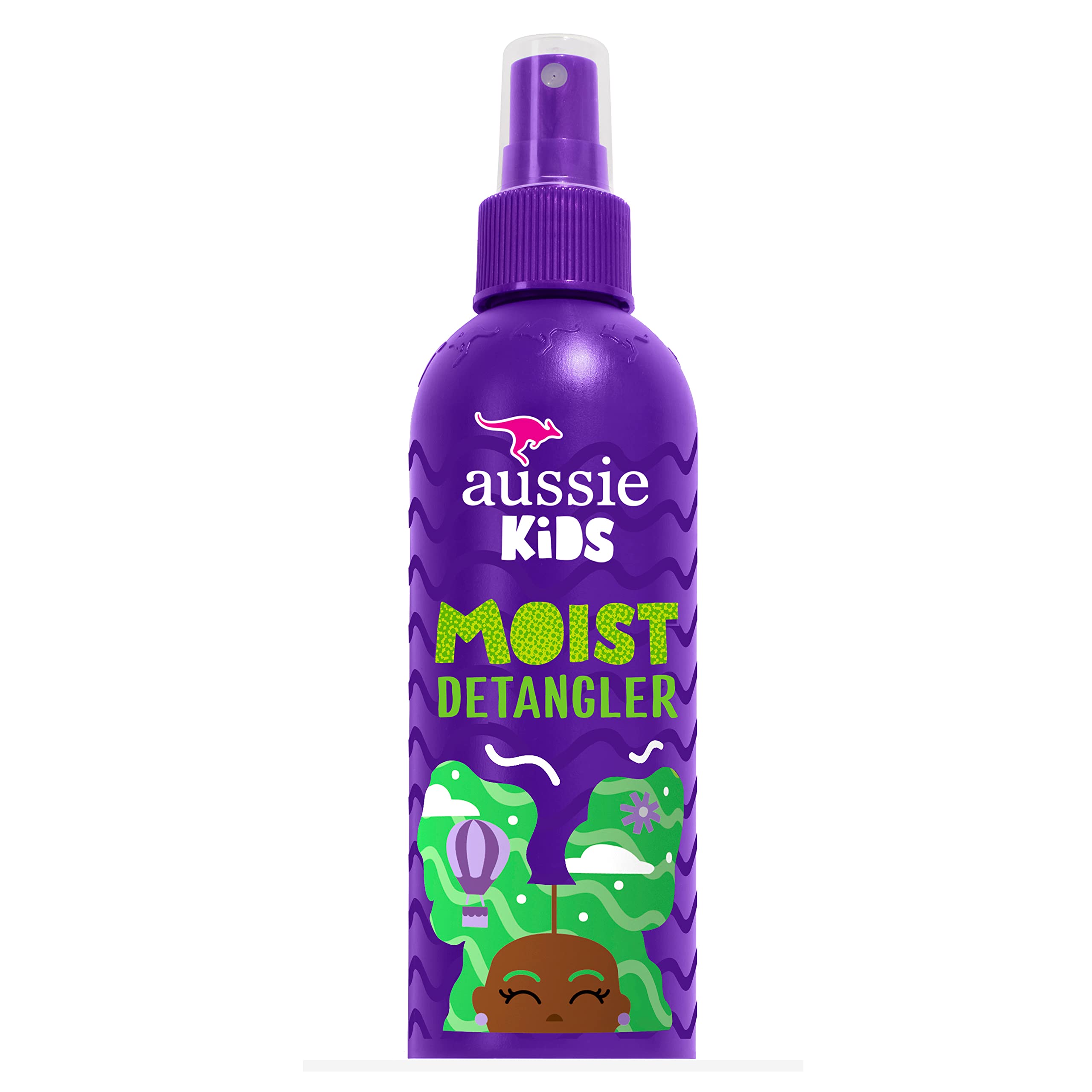 Aussie Kids Moist Detangler for Kids, 8 fl oz