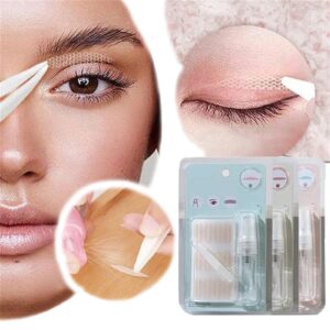 invisible eye-lifting by sticked, 240 pcs double eyelid tape, eye lid lifters tape invisible instant eye lift strips, natural ultra invisible two-sided sticky double eyelid tapes stickers (m)