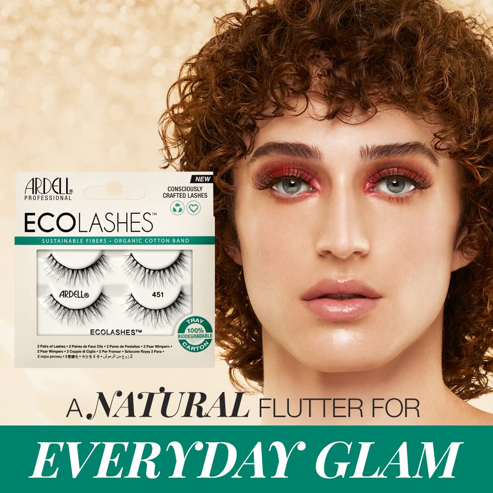 Ardell Eco Lashes 451, 2 Pairs per pack