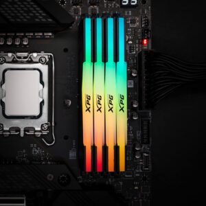 XPG Lancer RGB DDR5 6000MHz 32GB (2x16GB) CL40 UDIMM 288-Pins Desktop SDRAM DDR5 Dual Channel RAM Kit Black Heatsink (AX5U6000C4016G-DCLARBK)