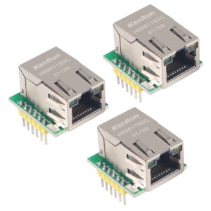 aceirmc 3pcs w5500 spi to lan ethernet network module tcp ip stm32 interface 3.3v 5v for arduino wiz820io rc5