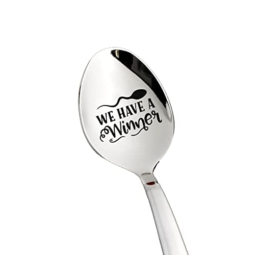 We have a winner You're Going To Be A Daddy Spoon Pregnancy Reveal Spoon Fun Announcement Ideas Husband Gift Idea Engraved Stainless Steel Spoon for New Dad