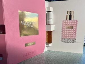 valentino donna acqua sample spray trial size 1-vial 0.05 fl oz