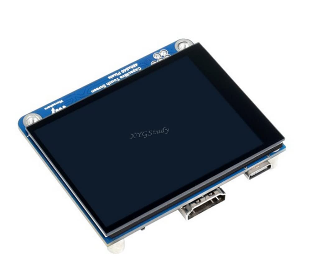 2.8inch HDMI IPS Capacitive LCD Display (H) Resolution 480×640 Adjustable Brightness Fully Laminated Screen Monitor Supports Raspberry Pi 5 4 3 B B+ and AI PC Windows 11/10 / 8.1/8 / 7 @XYGStudy