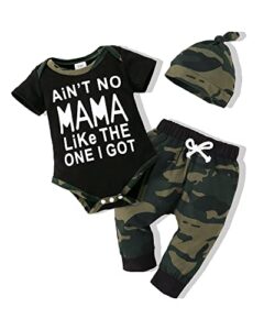 nzrvaws baby boy clothes 0-3 months newborn boy outfits infant boy bodysuit pants set baby boy's clothing summer clothes