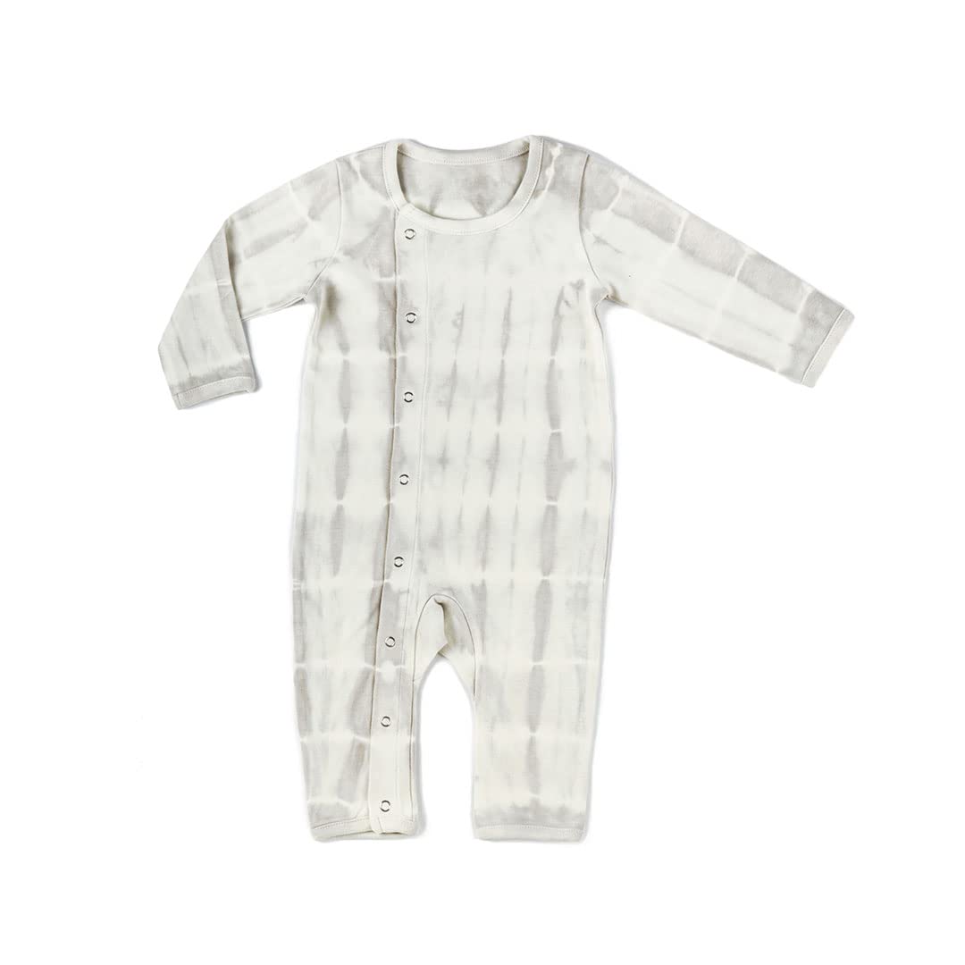 PEHR Tie-Dye Romper Tie-Dye Grey / 3-6 mos.