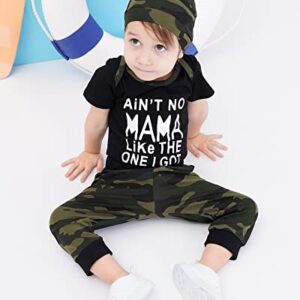 NZRVAWS Baby Boy Clothes 0-3 Months Newborn Boy Outfits Infant Boy Bodysuit Pants Set Baby Boy's Clothing Summer Clothes