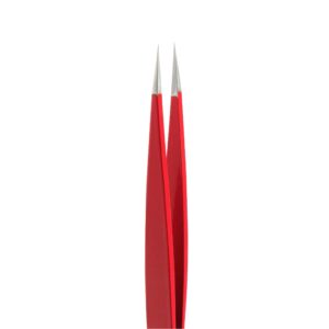 Rubis Swiss Cross Stainless Steel Pointed Tweezers for Precise Eyebrows and Hair Removal, 1K001,Rubis Switzerland Swiss Made World Renowned Precision