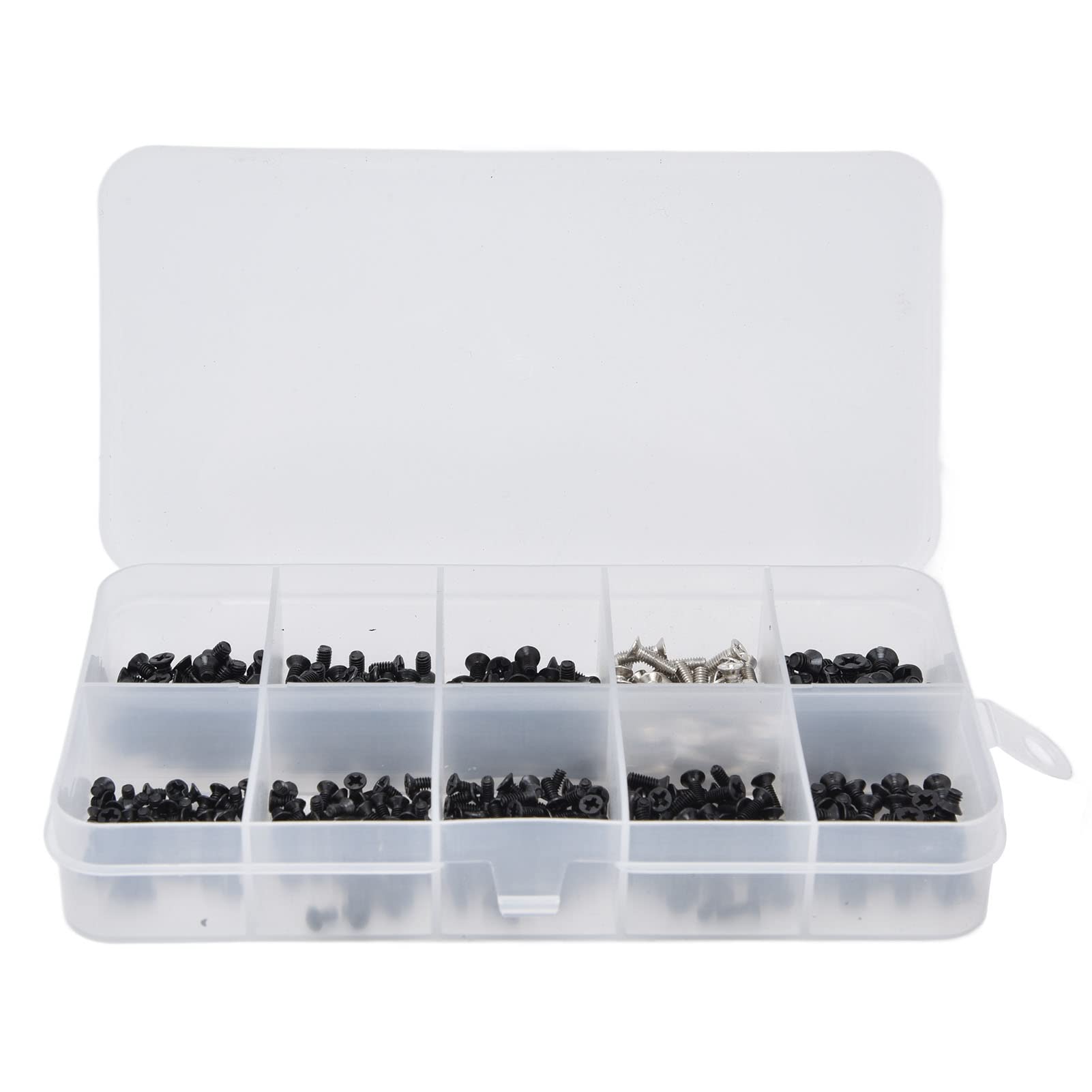 EVTSCAN 500Pcs Laptop Screw Stainless Steel Cross Screws Accessory Set Kit for Maintenance Repair