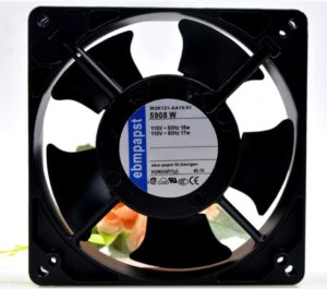 typ 5908 w 127x127x38mm 115v 18/17w 12.7cm cooling fan