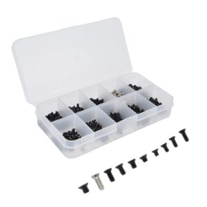 EVTSCAN 500Pcs Laptop Screw Stainless Steel Cross Screws Accessory Set Kit for Maintenance Repair