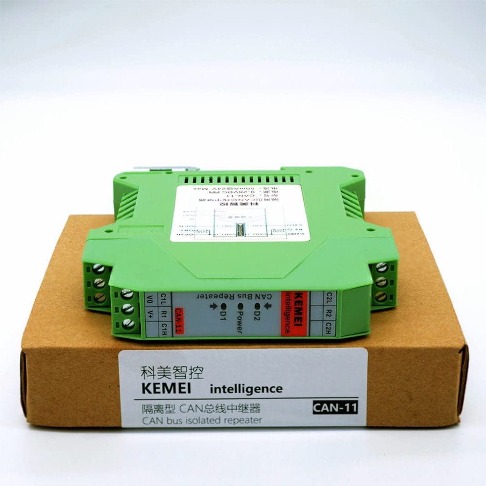 Industrial CAN Bus Isolated Repeater Isolator Module Barrier 1Mbps Isolation Din Rail mounting