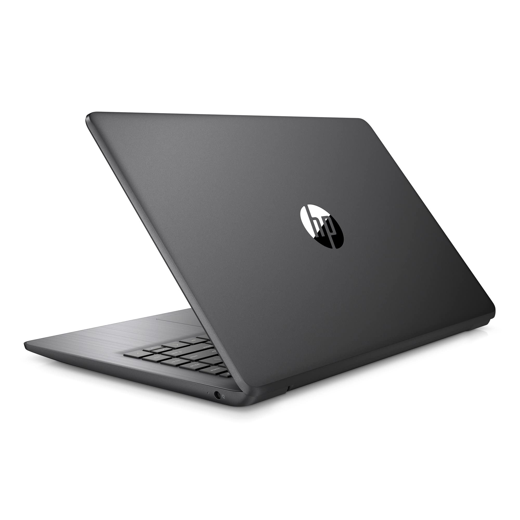 HP 2022 Stream 14" HD Display, Intel Celeron N4000 Dual-Core, 4GB DDR4 Memory, 128GB Storage (64GB eMMC+64GB Card), HDMI, WiFi,Webcam, Bluetooth, 1-Year Microsoft 365, Win 11 Home S, Brilliant Black