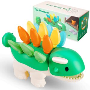 nitoy montessori toys for one year old dinosaur games baby sensory toy learning resources stem educational toys for fine motor skills birthday gifts for 6-12 12-18 months toddlers 1-3