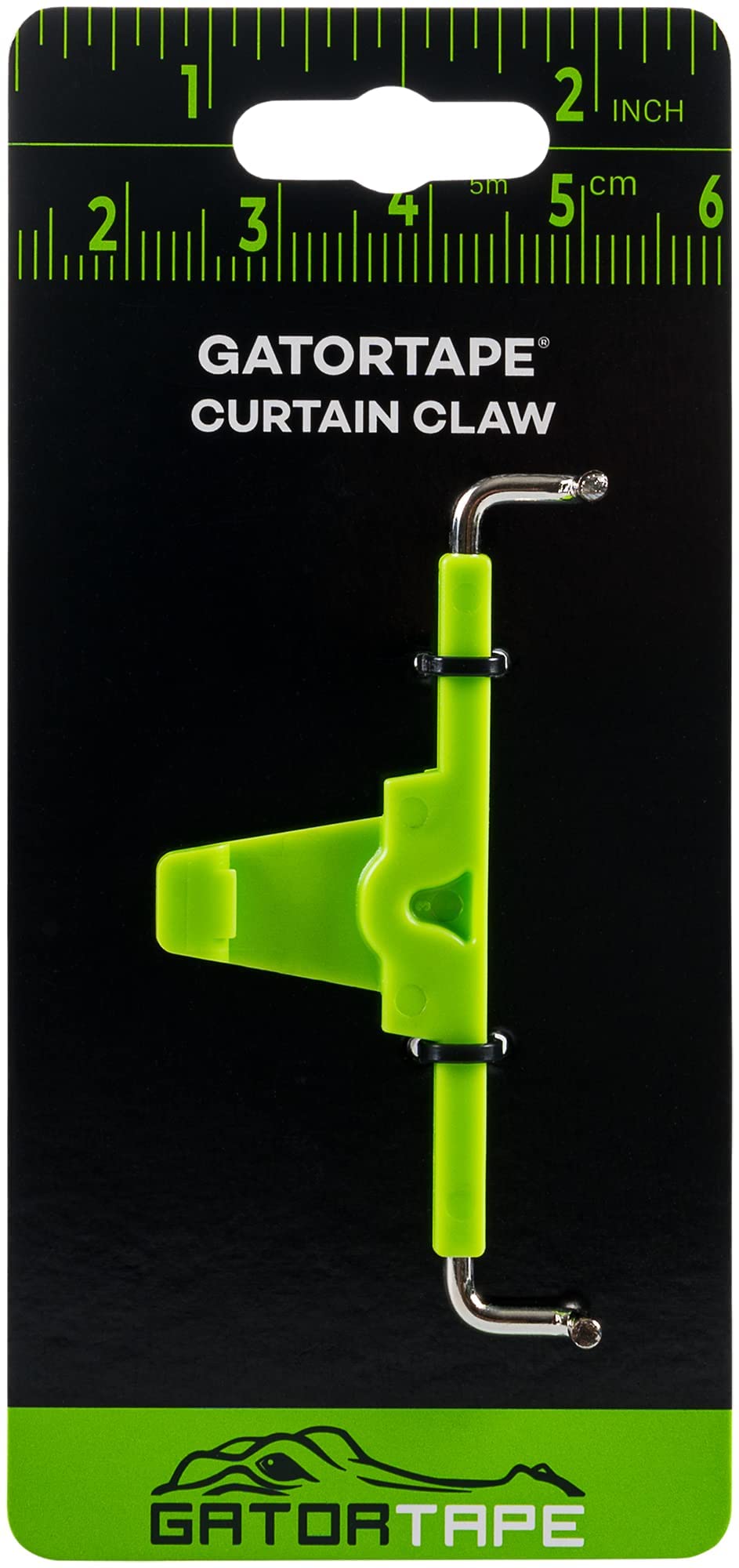 GATORTAPE Curtain Claw for Precision Curtain Drop Measurements