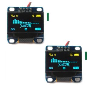 DEVIT V1 ESP32-WROOM-32 + 0.96" Blue&Yellow I2C OLED Module