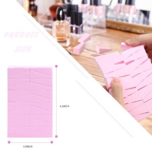 WSYUB Makeup Wedges, 96Pcs Makeup Blenders Sponges, Soft Sponge Cosmetic Puff Small Wedge Shape, Latex Free Foam Sponges Powder Puff