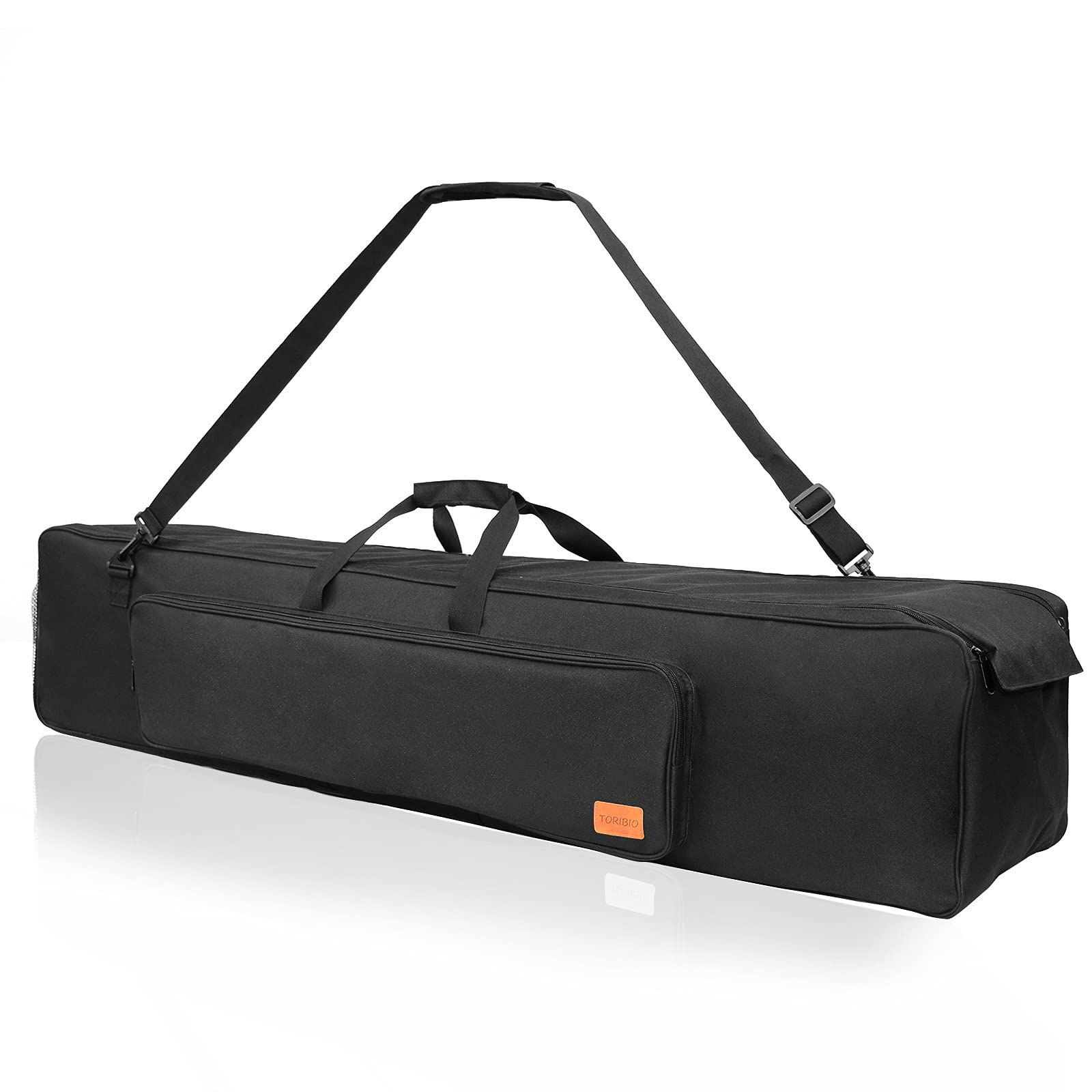 TORIBIO Tripod Case Bag 50"x10.2"x10.2"/127x26x26cm with Padded Water-resistant Heavy-Duty Multi-Function Tripod Carrying Case with Strap,Suit for Lights, Speakers, Cameras, Booms, Microphone Stands