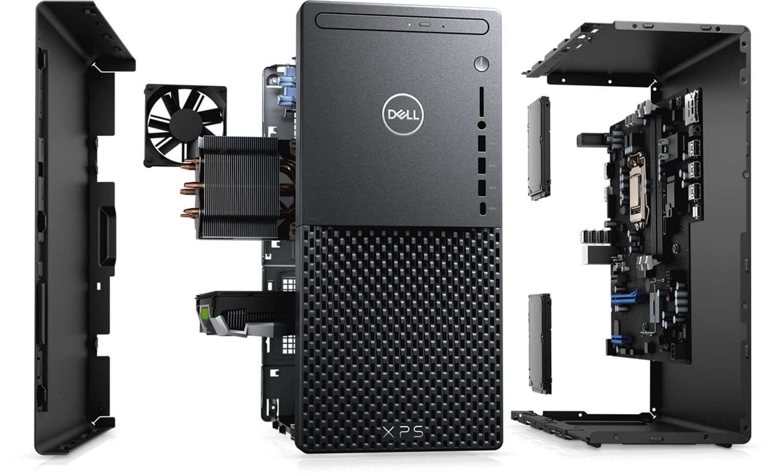 Dell XPS 8940 Desktop | Core i7-11700 - 1TB HDD + 512GB SSD Hard Drive - 32GB RAM - Nvidia GeForce RTX 3060 Ti | 8 cores @ 4.9 GHz - 8GB GDDR6 Win 10 Pro Black (Renewed)