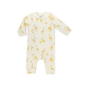 pehr kiromper giraffe / 6-12 mos, marigold