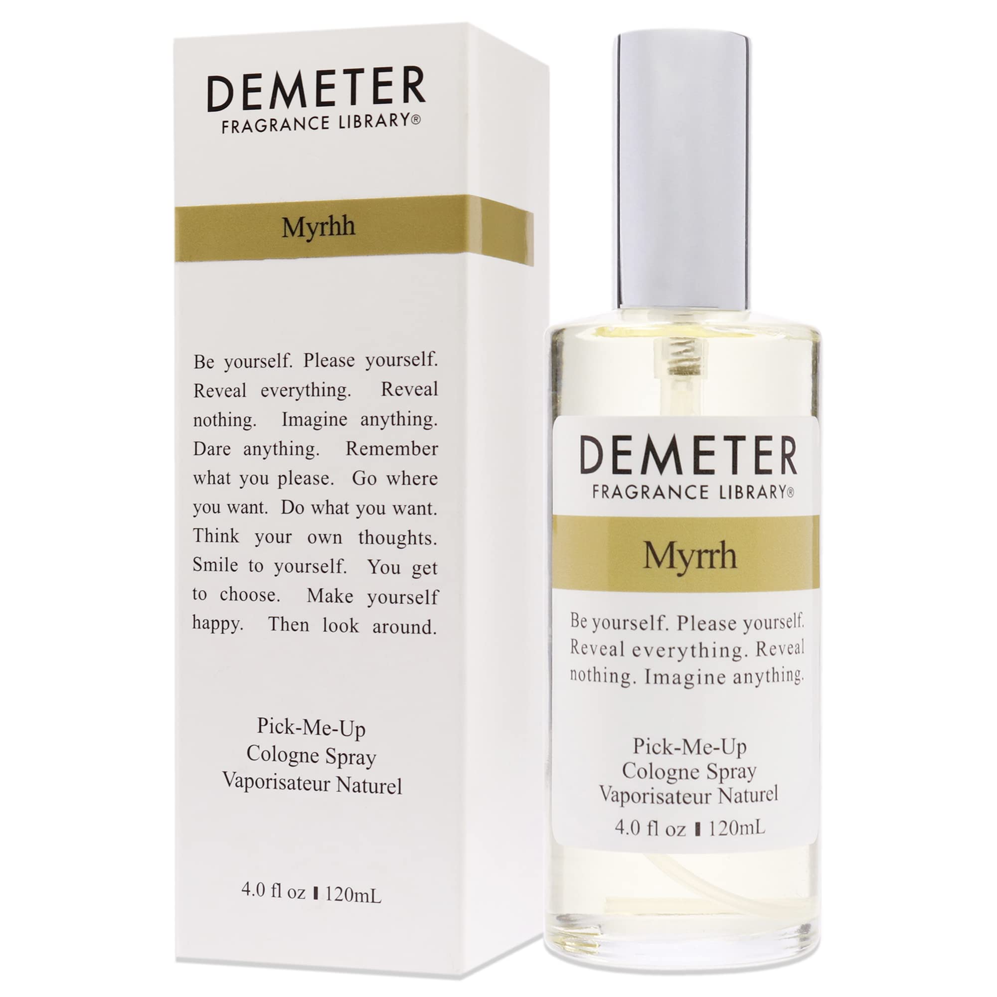 Demeter Myrhh Unisex Cologne Spray 4 oz