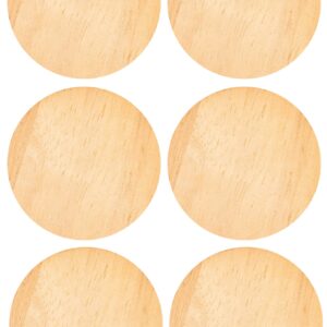 Wooden Coins for Montessori Object Permanence Coin Box - Chunky Wood Replacement Coin Set - Wooden Tokens for Counting - Montessori Toys for 1 Year Old - Infant Developmental Coin Drop Toys