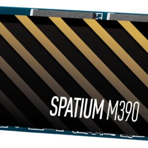 MSI SPATIUM M390 NVMe M.2 500GB Internal Gaming SSD PCIe Gen3 up to 3300MB/s 3D NAND Up to 1200 TBW