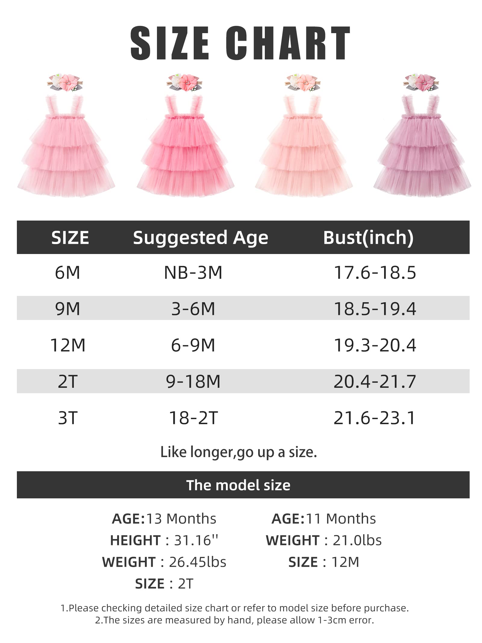 First Birthday Outfits for Baby Girl,Toddler Girls Fancy Tulle Flower Girl Tutu Dress for Wedding Guest 1st Birthday Photoshoot Blush Pink