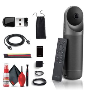 kandao meeting pro 360 conference camera hybrid meeting camera (249830) + 32gb usb key + velcro straps + cleaning kit + hdmi cable