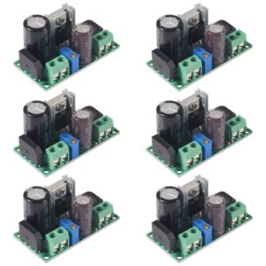 aceirmc 6pcs ac/dc to dc step down buck converter ac 5-30v dc 5-48v 24v 36v 48v to dc 2.5-35v 12v voltage regulator board 2a adjustable volt power supply module