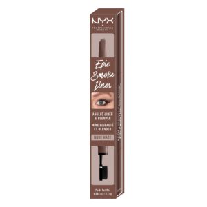 NYX PROFESSIONAL MAKEUP Epic Smoke Liner, Vegan Smokey Eyeliner - Nude Haze (Neutral Brown)