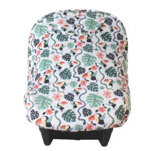 gritrival is a high-end car seat cover for babies, a baby car seat cover with a sunroof and double wrap design, and fits car seat covers for boys and car seat covers for girls. (woodpecker)