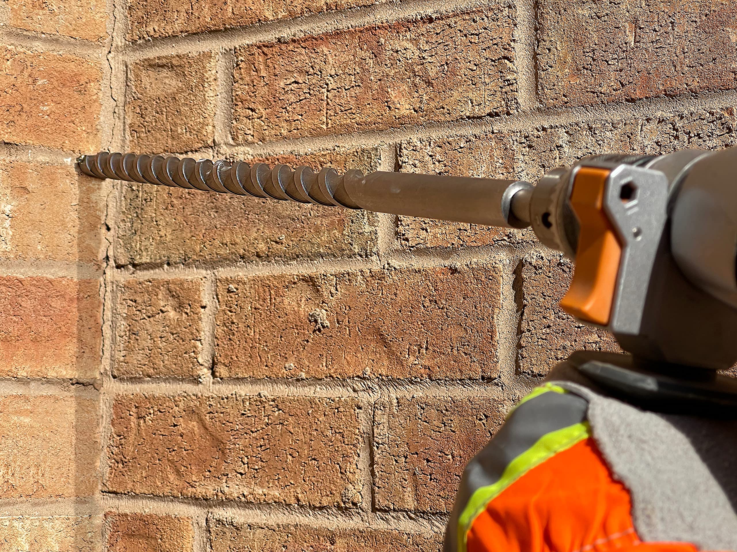 Chuck's Bits 1/2 inch x 24 inch (Approx.) Masonry Bit, Carbide-Tipped Carbon Steel (12mm x 600mm)