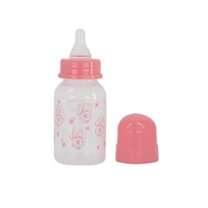 Baby Bottles 5 oz for Boys and Girls| 3 Pack of Disney Sketch Minnie Infant Bottles for Newborns and All Babies | BPA-Free Plastic Baby Bottle for Baby Shower