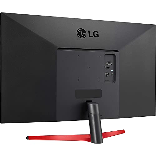 LG 32MP60G-B 31.5" Full HD 1920x1080p 16:9 1ms AMD FreeSync IPS Monitor Bundle with Deco Gear Mechanical Gaming Keyboard and 2X Deco Gear 6FT 4K HDMI 2.0 Cable