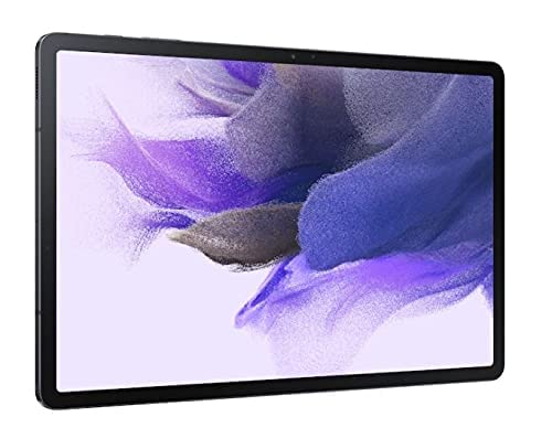 Samsung Galaxy Tab S7 FE 2021 Android Tablet 12.4” Screen LTE/WiFi (Verizon) 64GB S Pen Included Long-Lasting Battery Powerful Performance, Mystic Black - SM-T738UZKAVZW (Renewed)