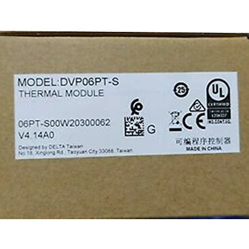 PLC Module DVP06PT-S Thermal Module Expansion Digital IO Module Fully Tested New in Box 1 Year Warranty 1PCS