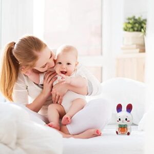 Tinabless Baby Toys 3-6 Months Infant Musical Toys for Babies 3-6-12 Months, Baby Bunny Early Educational Light Up Toy, Baby Learning Toy 12-18 Months Newborn Toy Baby Boys and Girls Gifts