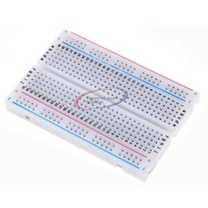 solderless breadboard bread board 400 tie points contacts