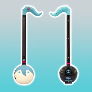 Otamatone Classic Hatsune Miku Vocaloid [Officially Licensed] Japanese Character Electronic Musical Instrument Portable Synthesizer from Japan Maywa Denki for Children Kids and Adults Gift