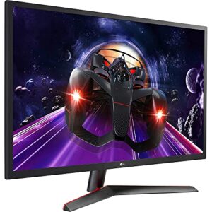 LG 32MP60G-B 31.5" Full HD 1920x1080p 16:9 1ms AMD FreeSync IPS Monitor Bundle with Deco Gear Mechanical Gaming Keyboard and 2X Deco Gear 6FT 4K HDMI 2.0 Cable