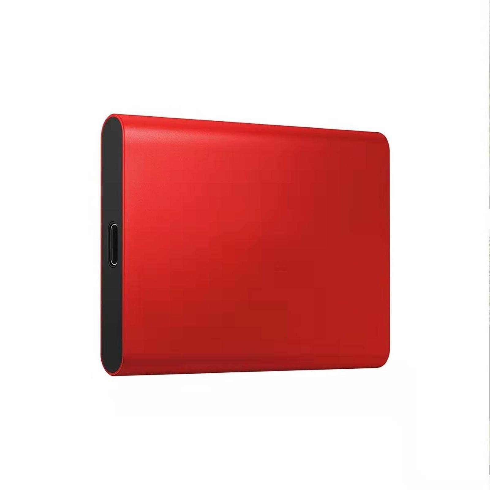 AOOF High Speed SSD Mobile Hard Disk 500GB 1TB 2TB 4TB 6TB 8TB 8TB red