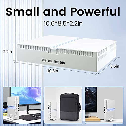 BOESIIPC Mini Gaming PC, Desktop Computer i9-9900KF (Up to 5.0 GHz), GTX1660 Super 6G, 64G DDR4, 1T NVME SSD, 4K, Multi-Screen Display, WiFi6, BT5.0, Gigabit Network, Windows 11 Pro