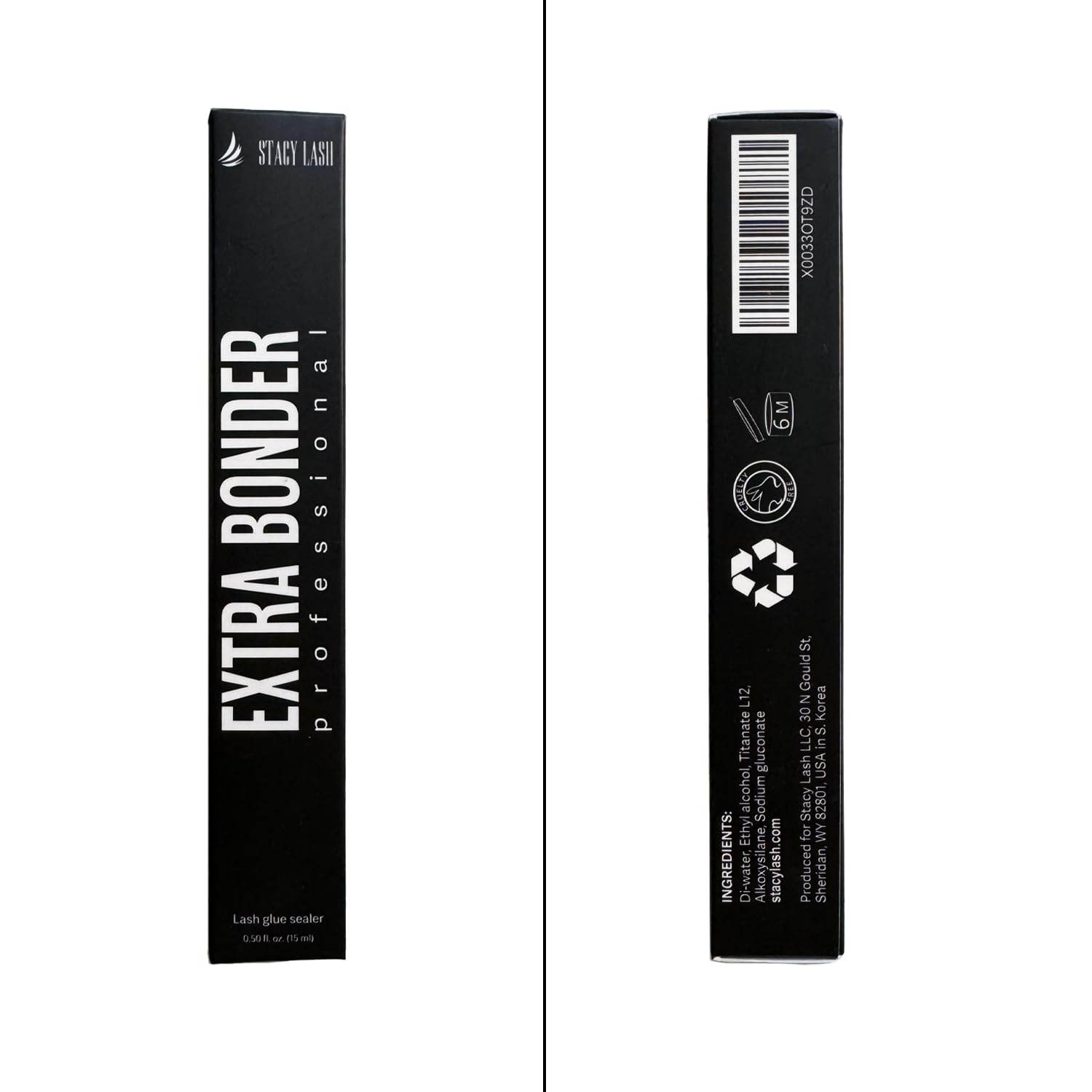 Lash Bonder for Eyelash Extensions by Stacy Lash /0.50fl.oz./15ml/Reduces Lash Extension Glue Fumes/Super Sealer/Lash Tech Supplies/Lash Primer Aid/Professional Use