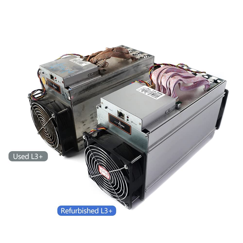 Unistar Miner AntMiner Scrypt L3+ for Litecoin and Dogecoin 504MH/s 1.6W/MH ASIC Miner, The Fastest Arrival is 2-5 Days, FBA Shipping